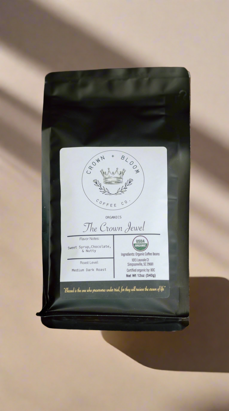 The Crown Jewel 12oz Coffee Beans – Crown + Bloom Coffee Co.